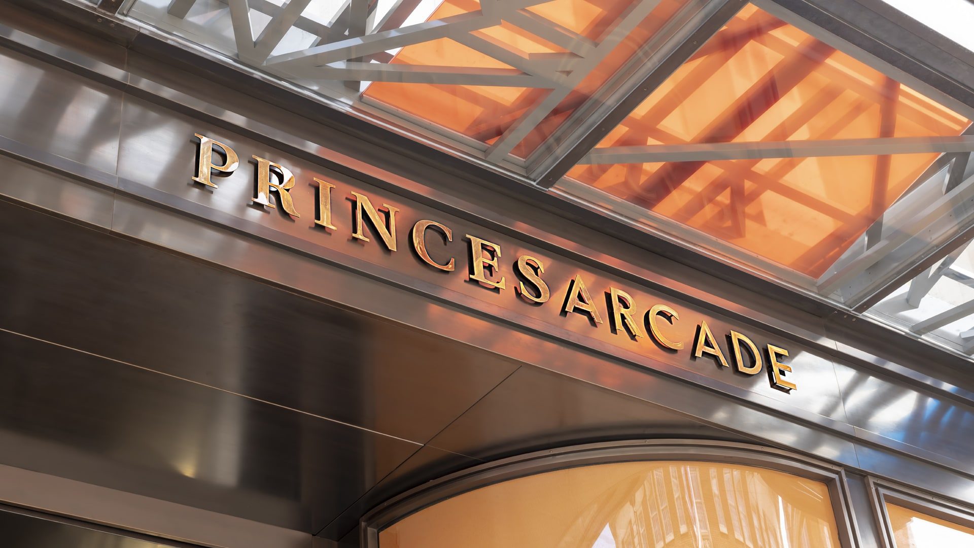 Princes Arcade London | Wordsearch